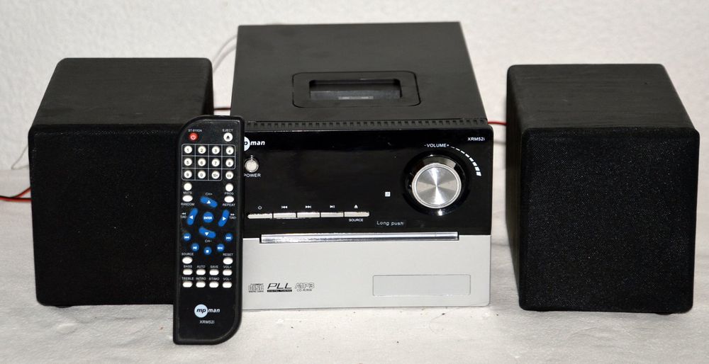 Stereoanlage MpMan XRM52i CD MP3 iPod chaîne stéréo (Gebraucht) in ...