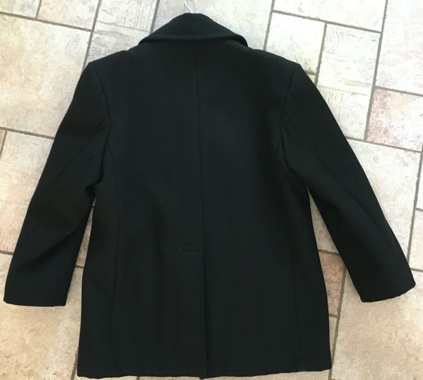 US Navy Pea Coat Mil Tec Caban Peacoat XL Wolle Mantel Jack (D'occasion ...