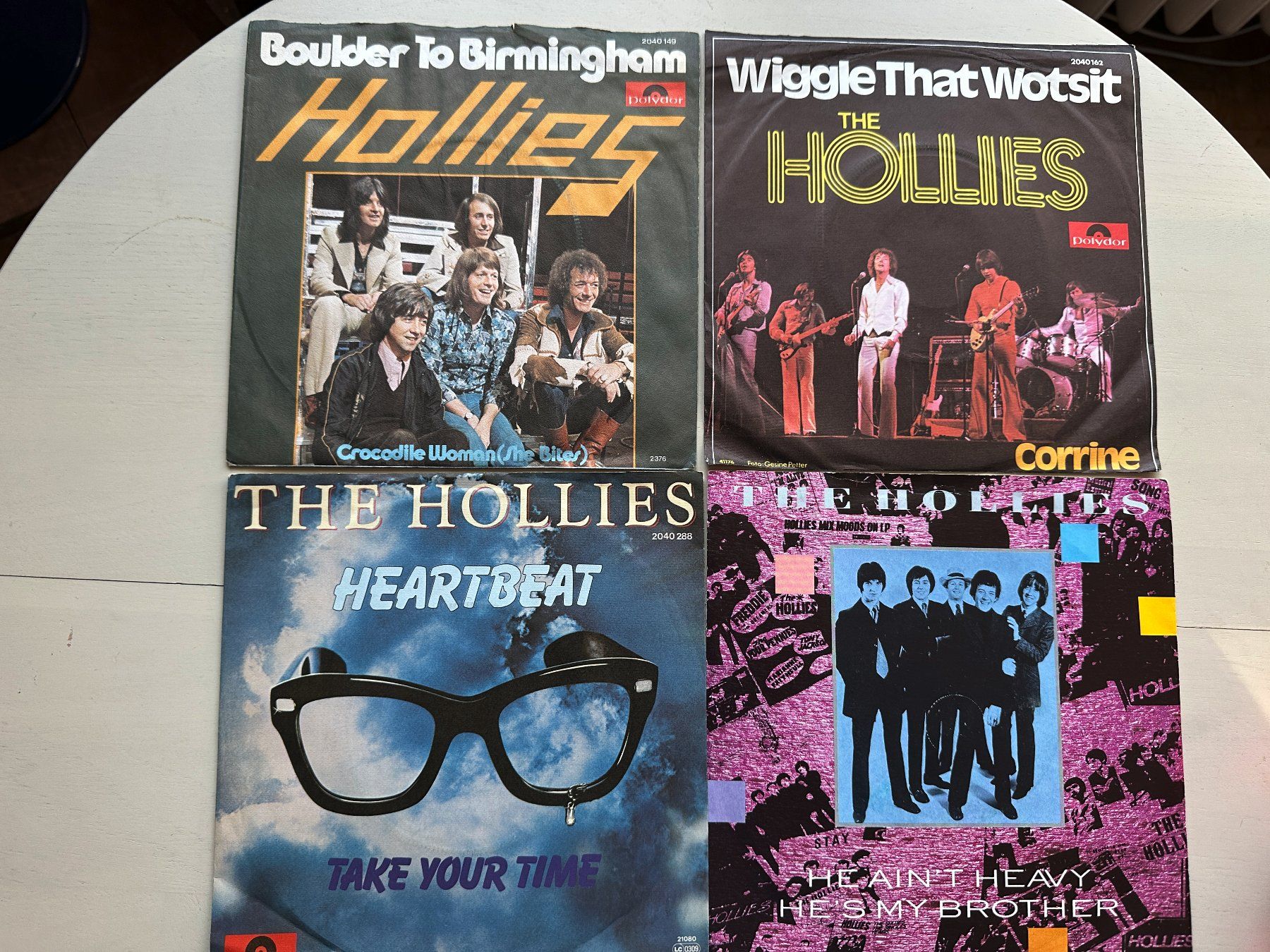 HOLLIES tolle Singles Kult Top Super Hits He ain't heavy (Gebraucht) in ...