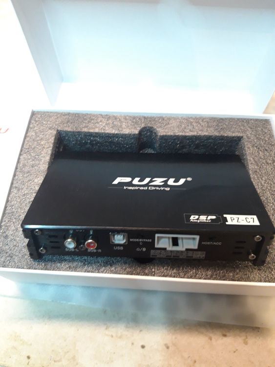 Auto Verstärker PUZU PZ-C7 DSP 4-Kanal mit Zubehör (Gebraucht) in Ruswil für CHF 60 – nur ...