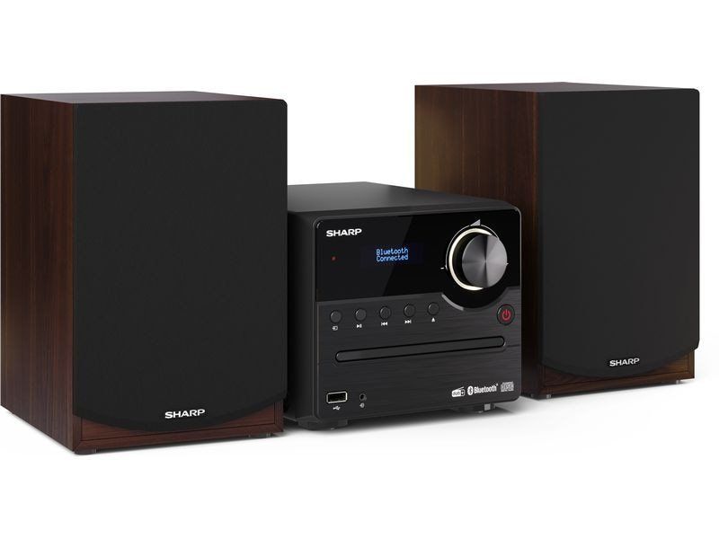 🎵📻 DAB+ Stereo Musiksystem mit Bluetooth & CD – Holz, NEU (Neu und ...
