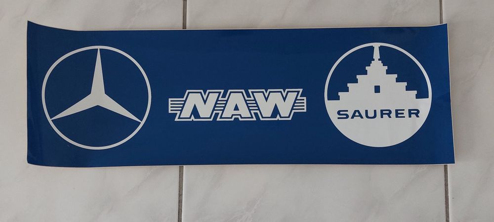 Sticker Aufkleber Mercedes NAW Saurer (Gebraucht) in Schenkon für CHF ...
