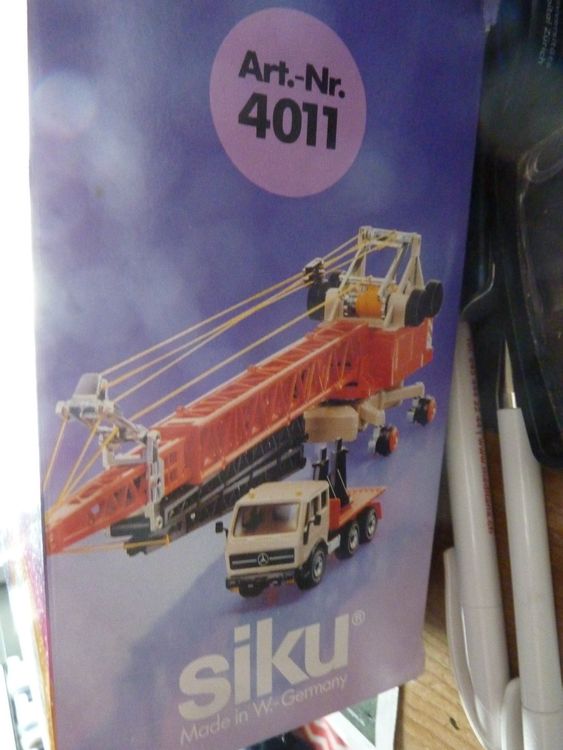 SIKU ART-NR.4011.TURMDREHKRAN 1:55 AUS METALL IM ORIG.KARTON | Kaufen ...