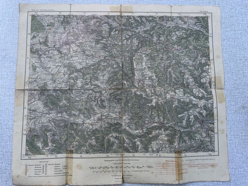 Militär alte Pläne 2 WK Deutschland (Defekt) in Schupfart für CHF 29.9 – mit Lieferung auf ...