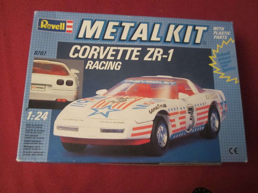 REVELL METALKIT 1:24 (NR.8707)CORVETTE ZR-1 (Neu (gemäss Beschreibung ...