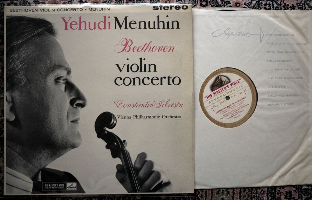 Beethoven Menuhin Silvestri ASD 377 ED 1 (Gebraucht) in Unterseen für CHF 22.9 – mit Lieferung ...