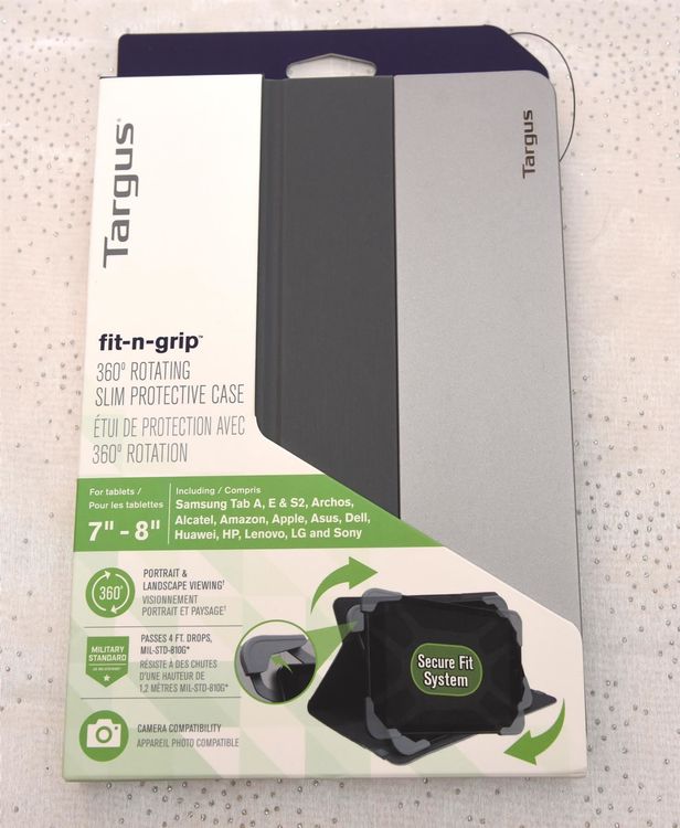 argus fit-n-grip 360Grad Rotations-Cover für 7’’-8’’ Tablets | Kaufen ...