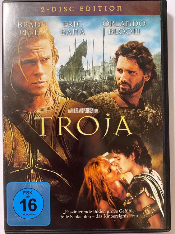 Troja (2 Disc Edition) DVD FSK16 Brad Pitt (Gebraucht) in Baden für CHF ...