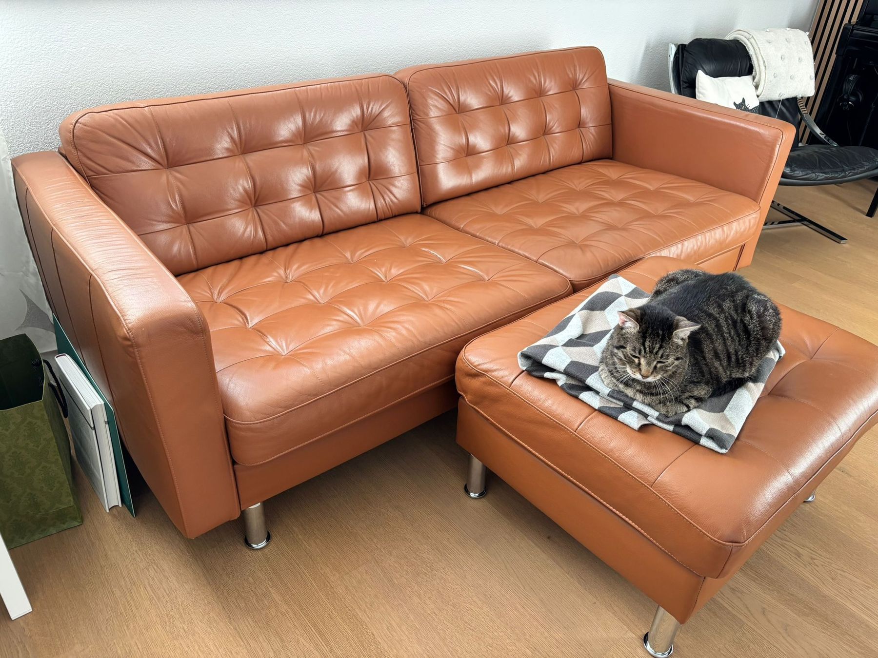 LANDSKRONA Sofa 3er mit Hocker (Gebraucht) in Zwingen für CHF 505 – nur ...