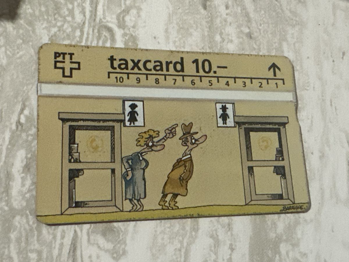 PTT Taxcard 307C98226 (Gebraucht) in Deitingen für CHF 1.95 – mit ...