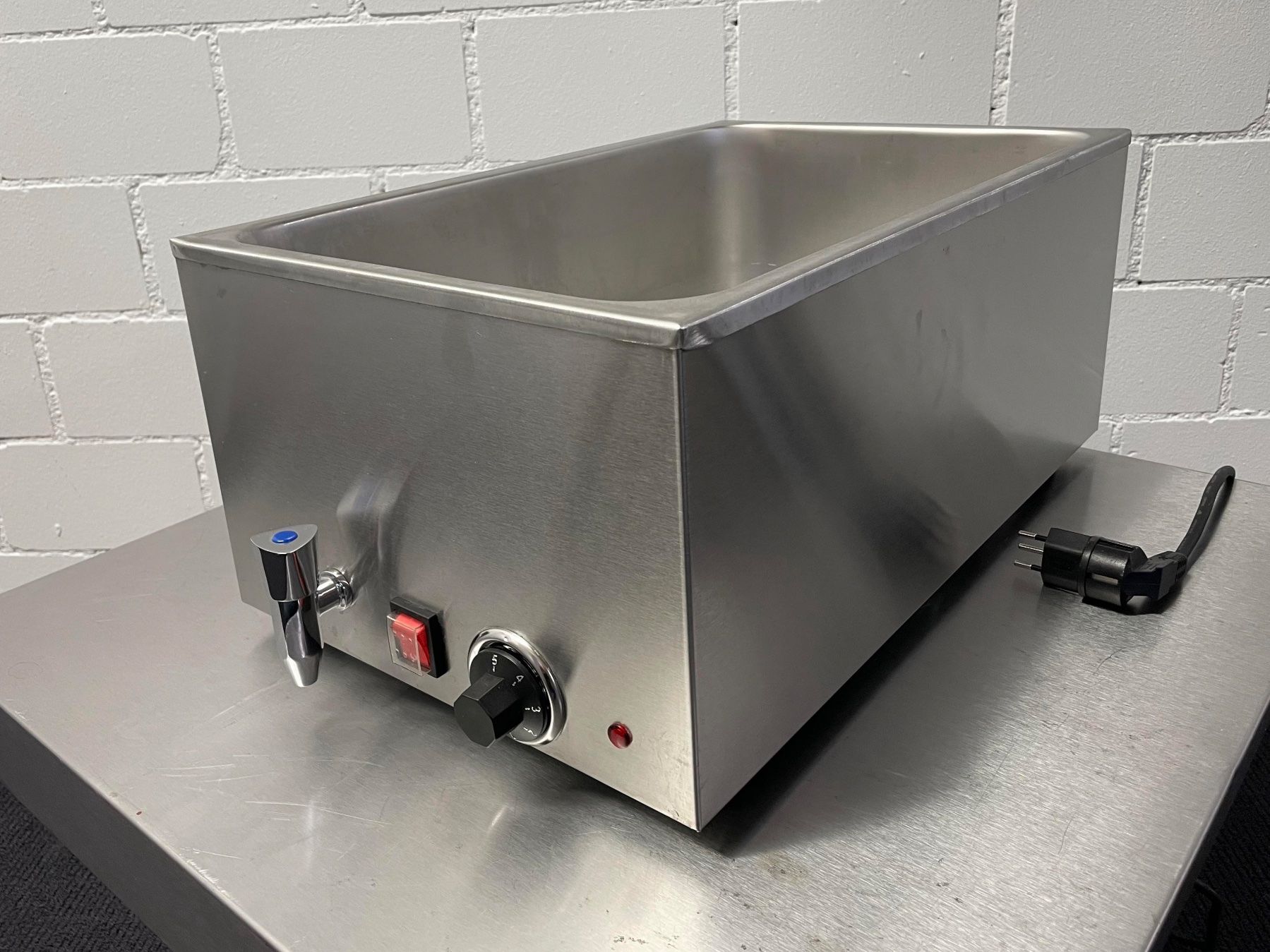 Bain Marie Profi-Speisenwärmer GN 1/1 mit Ablasshahn – Top! (Gebraucht ...