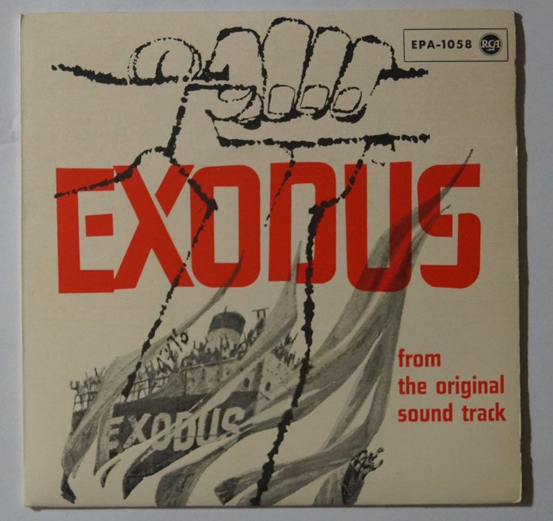 Exodus Original Soundtrack Vinyl Selten - Top Zustand! (Gebraucht) in ...
