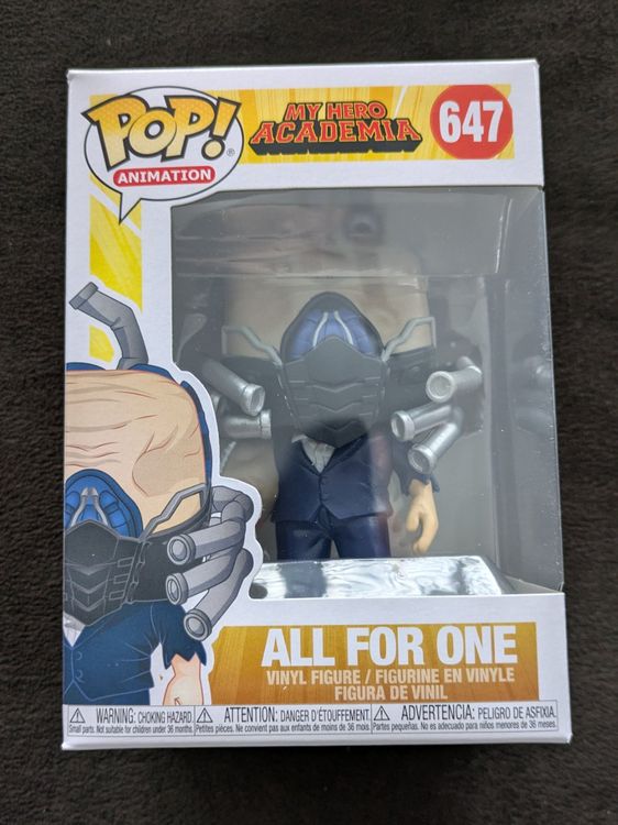 Funko Pop! My Hero Academia - All for One #647 (Neu und ...