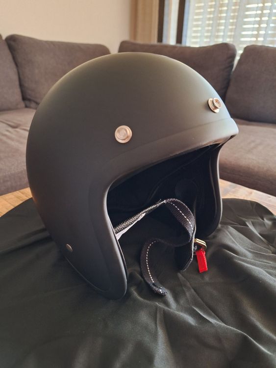 Chopper Motorrad Helm Harley Retro Neu Ungetragen (Neu und ...