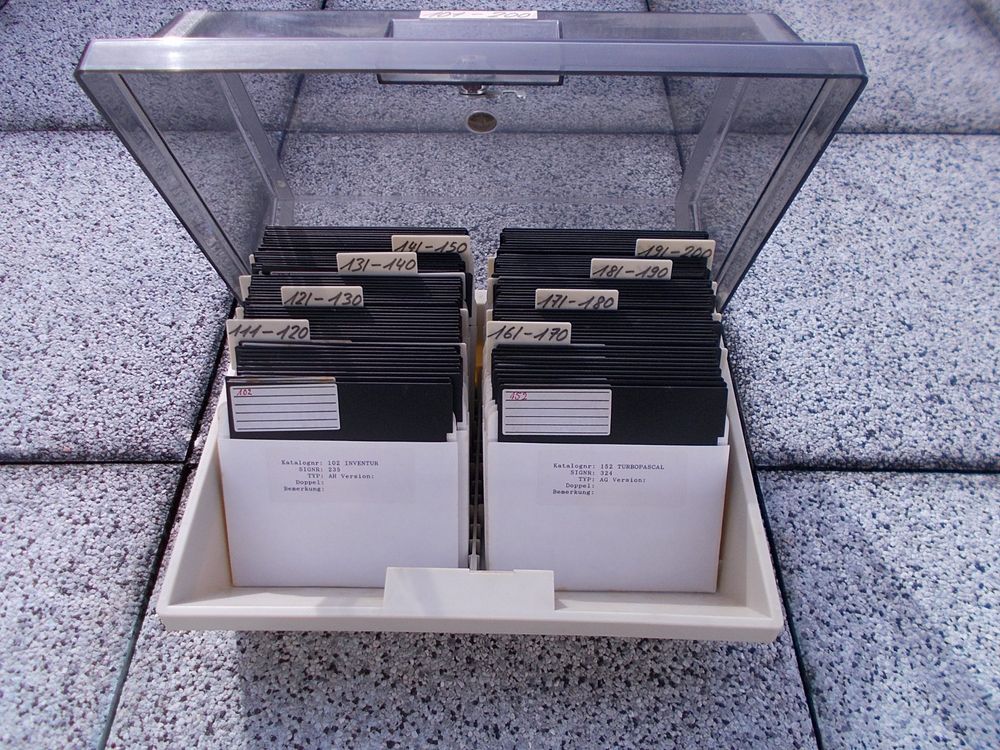 99 Disketten 5,25 Zoll DS-DD 360 KB Public-Domain PC-SIG (Gebraucht) in ...