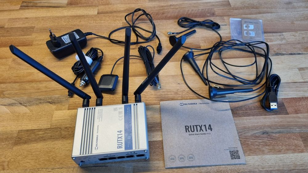 Teltonika RUTX14 LTE 4G Cat 12 Dual-Band Wifi Router (Gebraucht) in ...