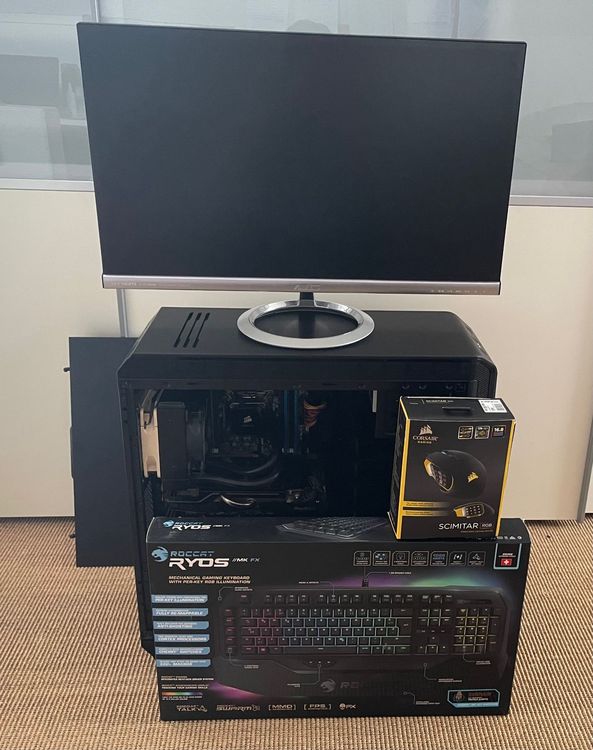 Gaming-PC Set | Kaufen auf Ricardo