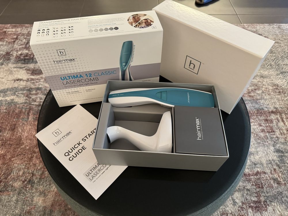 Hairmax Ultima 12 Lasercomb - Hair Growth (mit garantie) (Gebraucht) in ...