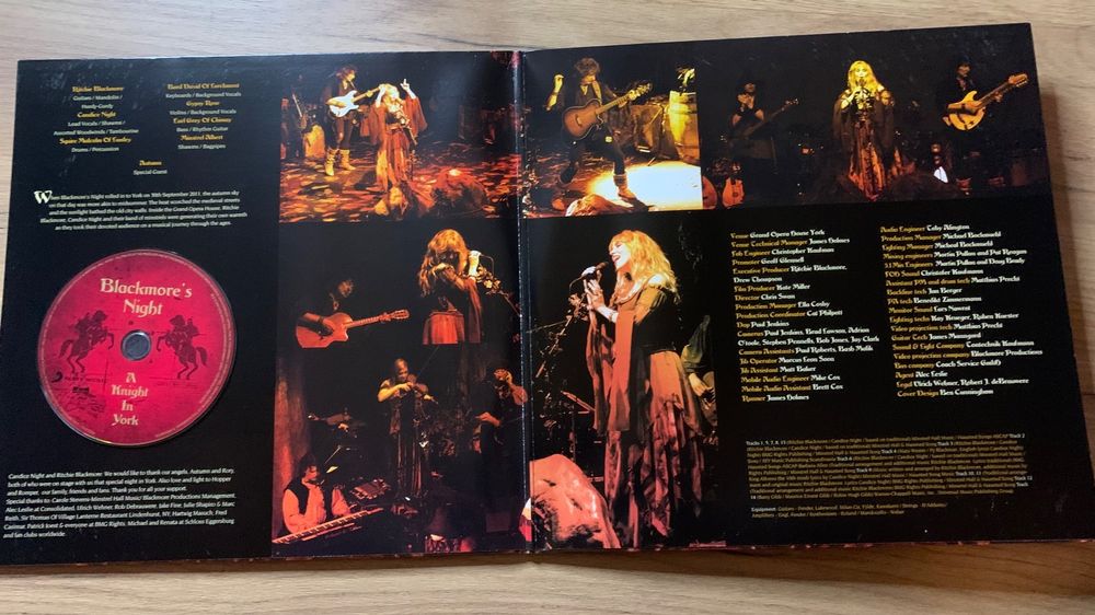 BLACKMORE'S NIGHT – A KNIGHT IN YORK...OG GER 2012...EX/EX (Gebraucht ...