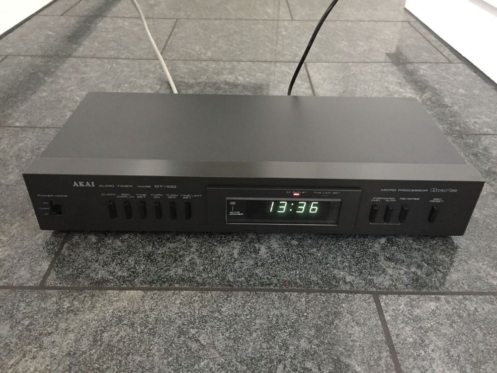 Audio Timer AKAI DT100 Schaltuhr HiFi (Gebraucht) in Rüfenach AG für ...