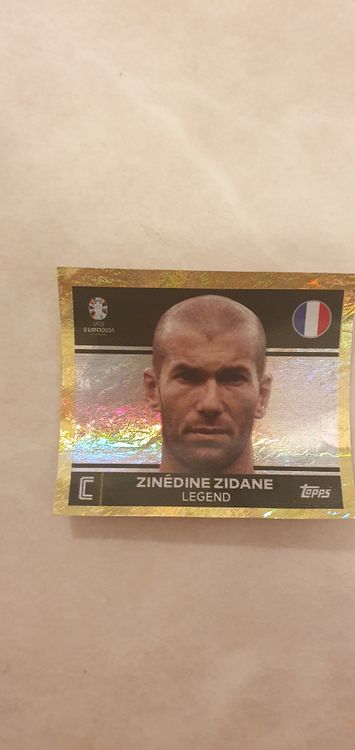 em sticker zidane in gold (Neu (gemäss Beschreibung)) in Luzern für CHF ...