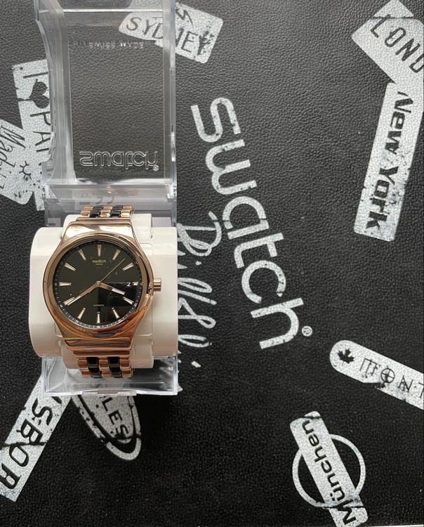 Swatch Uhr Automatic Sistem Dafne YIG400G (Neu und originalverpackt) in ...