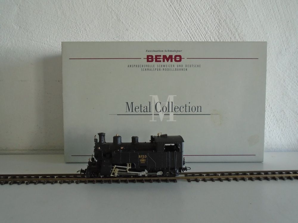 Bemo H0m Metal Collection: BFD-Zahnraddampflok HG 3/4 Nr. 3 (Gebraucht ...