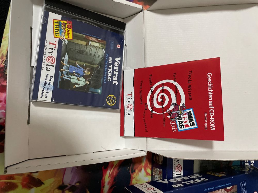 PC CD-Rom TKKG 20 Jahre Nr.4,5,6 ab 1 fr (Gebraucht) in Emmenbrücke für CHF 1 – mit Lieferung ...