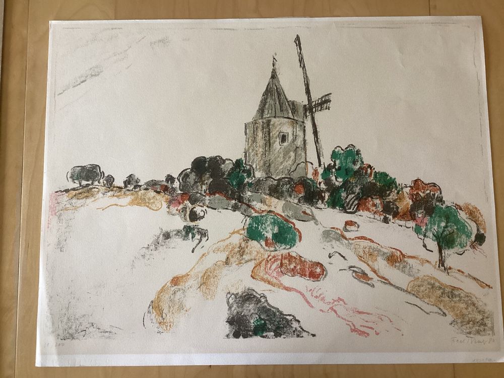 Fred Bauer Lithographien 1980 (Gebraucht) in cassina d'agno für CHF 1 – mit Lieferung auf ...