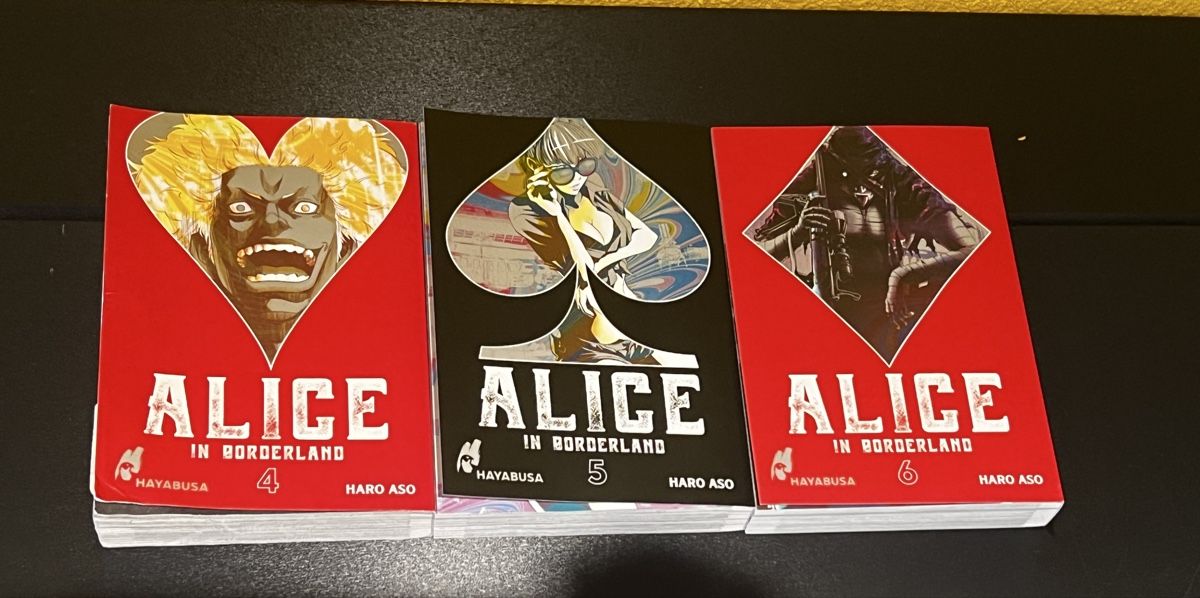 Alice in Borderland Manga 4-6, Haro Aso, Hayabusa Comics (Gebraucht) in ...