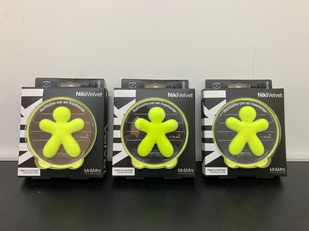 Neu Autoduft Lufterfrischer Mr&Mrs Niki (3x) | Kaufen auf Ricardo