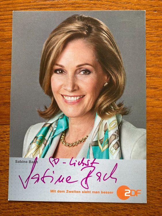 Sabine Bach / orig. AK | Kaufen auf Ricardo
