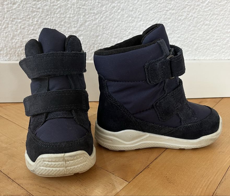 🥾Winterstiefel dunkelblau, Gore-Tex, Marke: ecco, Grösse 21 (Gebraucht ...