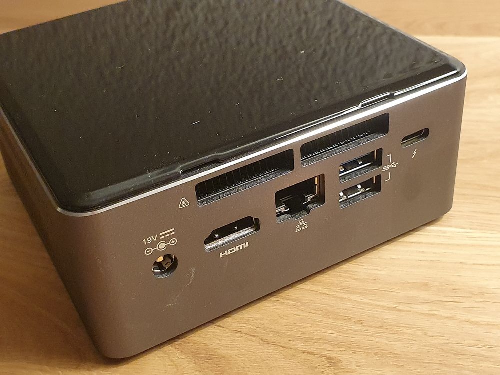 Intel NUC 7i5 Mini-PC, i5-7260U, 8GB RAM, Windows 10 Pro (Gebraucht) in ...