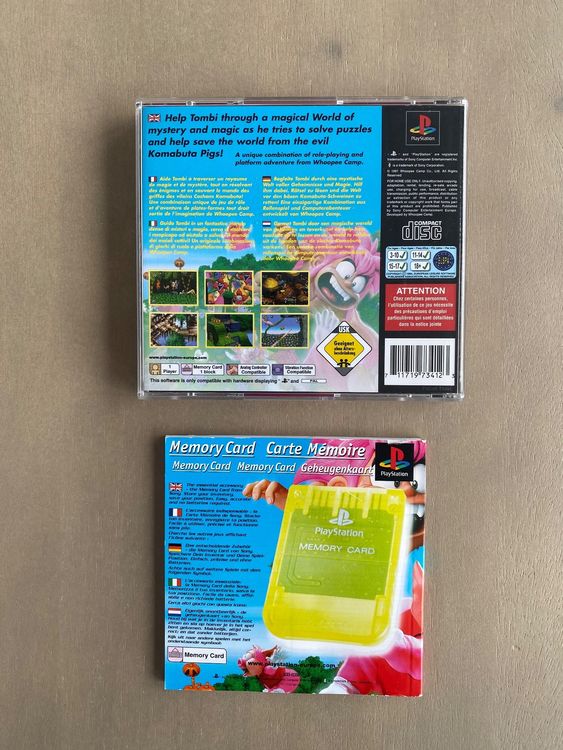 Tombi PS1 Game OVP / CIB PlayStation | Kaufen auf Ricardo