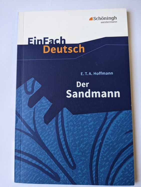 Der Sandmann - E.t.A.Hoffmann EinFach Deutsch (Gebraucht) in Sierre für ...