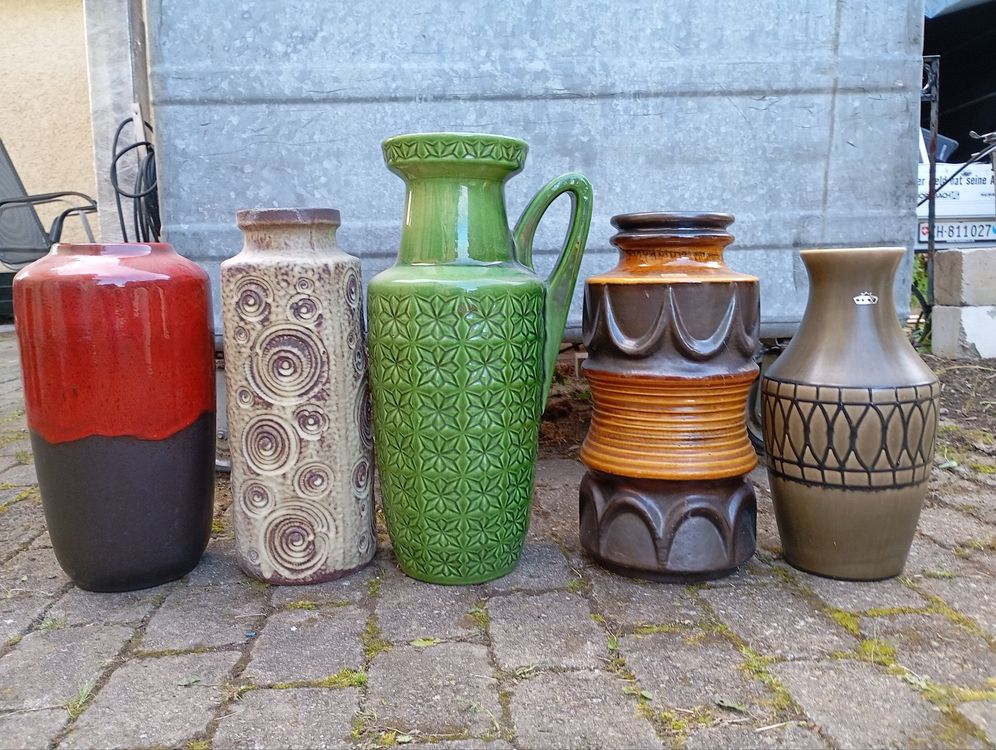 X5 Deutsche Vasen Sammlung | Kaufen auf Ricardo