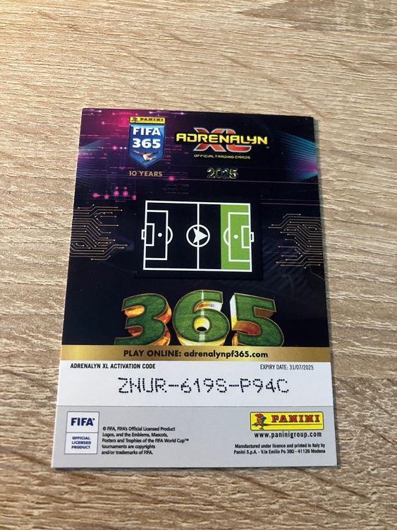 Panini FIFA 365 2025 Lionel Messi The Best Argentina Card (Neu (gemäss ...