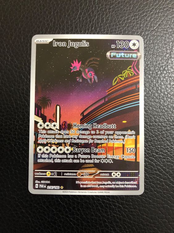 Paradox Rift - Iron Jugulis ex Full Art 216/182 Secret (Gebraucht) in ...