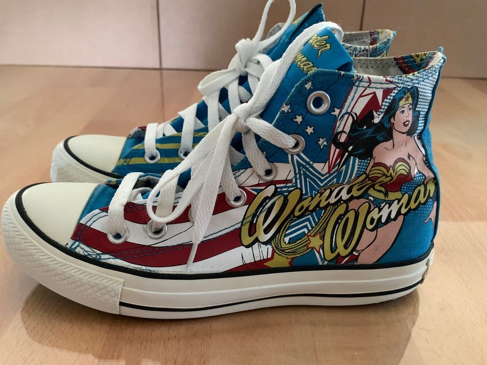 Converse Chuck Taylor All Star CTAS Wonder Woman DC Gr. 37.5 | Kaufen ...