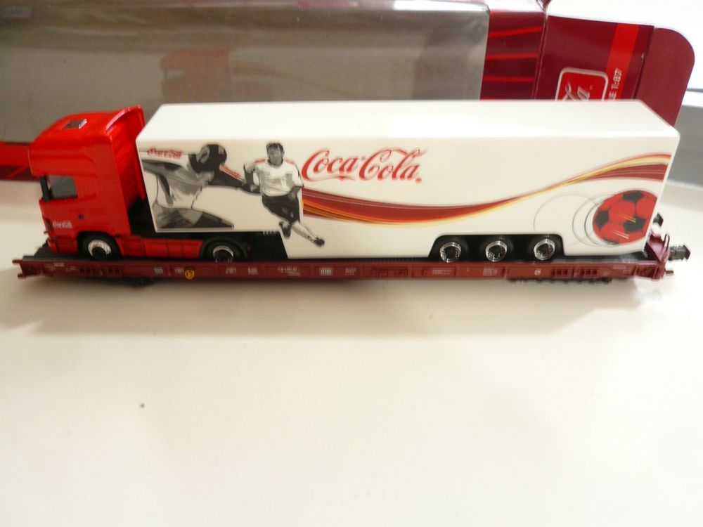 FLEISCHMANN H0 DC " ROLA MIT COCA COLA LASTWAGEN " | Acheter sur Ricardo
