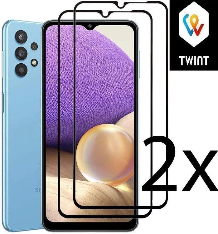 2x Samsung Galaxy A32 4G Panzerglas Schutzglas FULL DISPLAY (Neu und originalverpackt) in ...