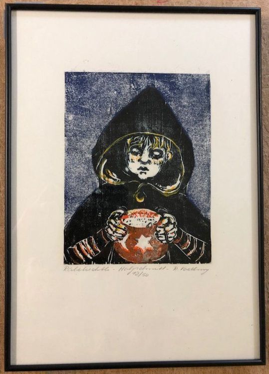 Holzschnitt von Rudolf Voellmy (ID 5879) (Gebraucht) in Gelterfingen ...