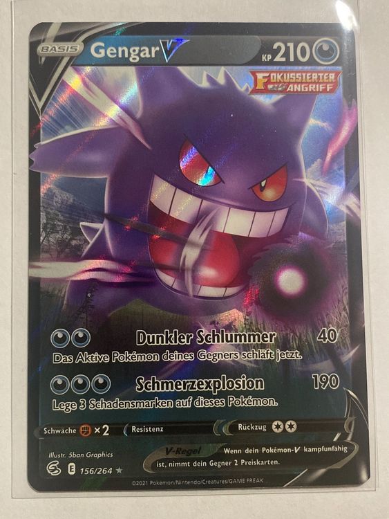 Pokemonkarte Gengar V (Neu (gemäss Beschreibung)) in Neuhausen für CHF ...