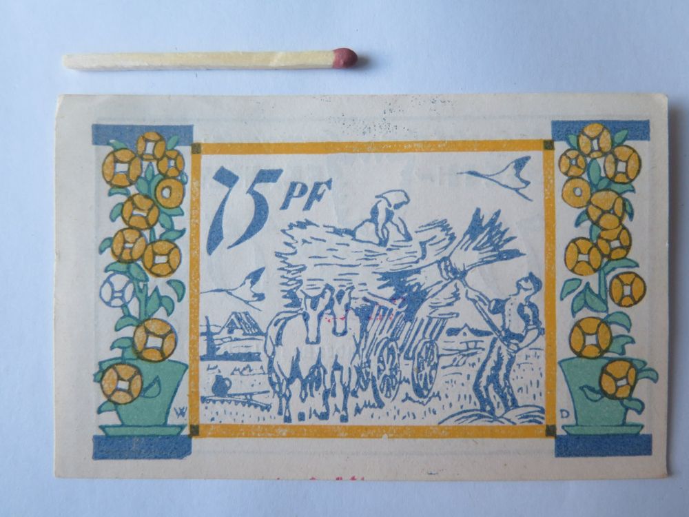 NOTGELD-SCHL.-HOL. - SEETH-EEKHOLT - LANDWIRTSCHAFT - 75 PF. | Kaufen ...