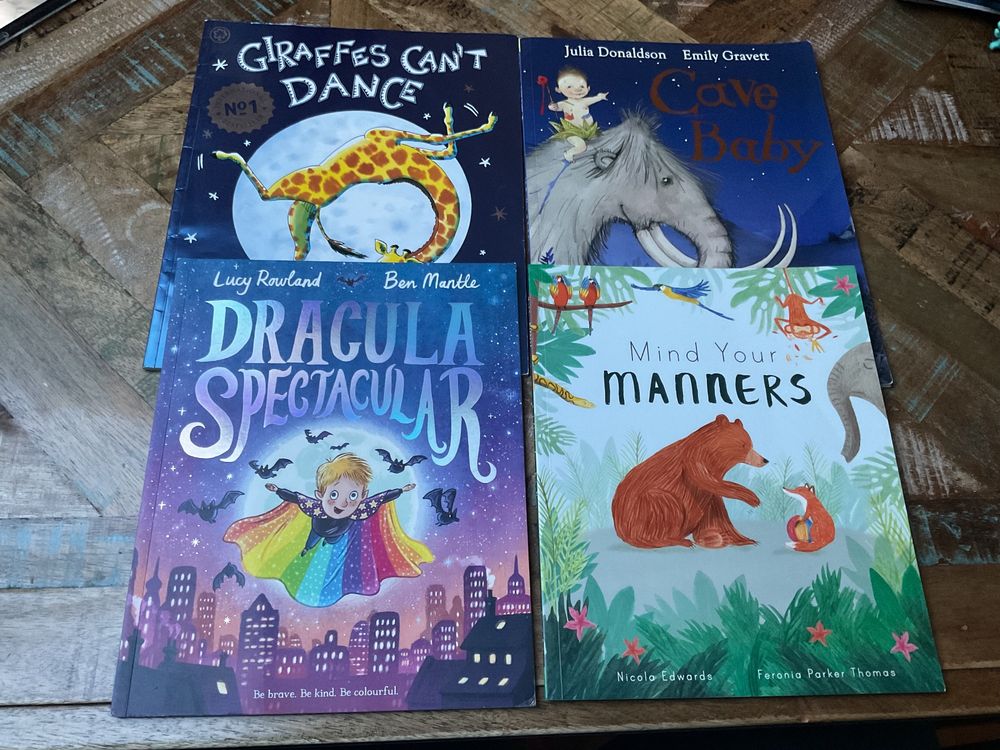 4 children’s books: Giraffes can’t dance, etc / Kinderbücher (Gebraucht ...