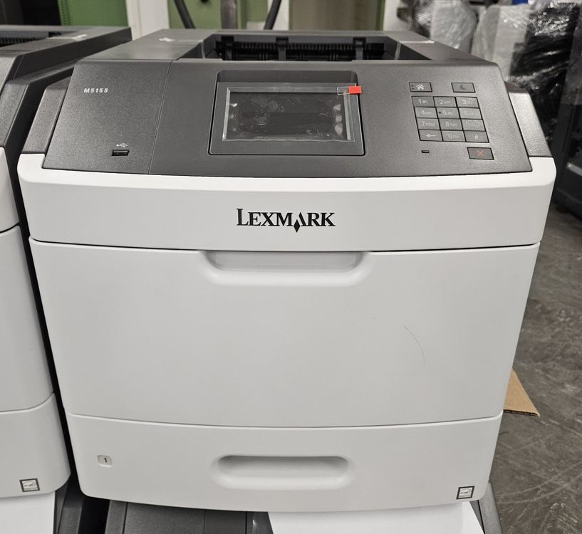 Lexmark M5155 Laserdrucker (schwarz/weiss) (Neu (gemäss Beschreibung ...