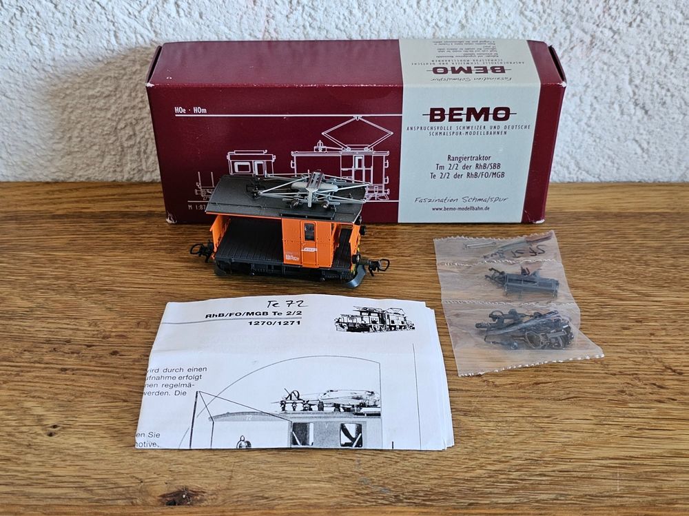 BEMO 1270 132 RhB Te 2/2 72 (Neu (gemäss Beschreibung)) in Olten für ...