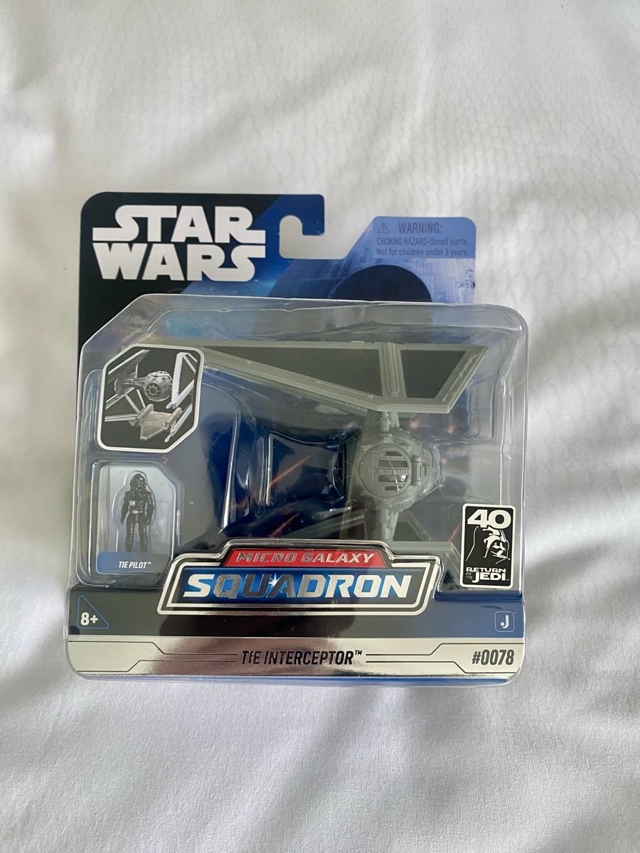 Star Wars Micro Galaxy Squadron Tie Interceptor (Neu und ...