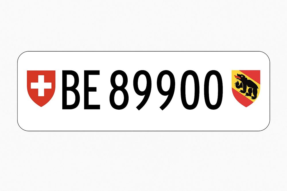 Auto-Kennzeichen BE 89900 NEU, ohne Zusatzkosten! (Neu und ...